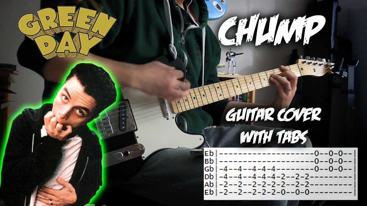 Green Day - Chump - Guitar cover with tabs - YouTube