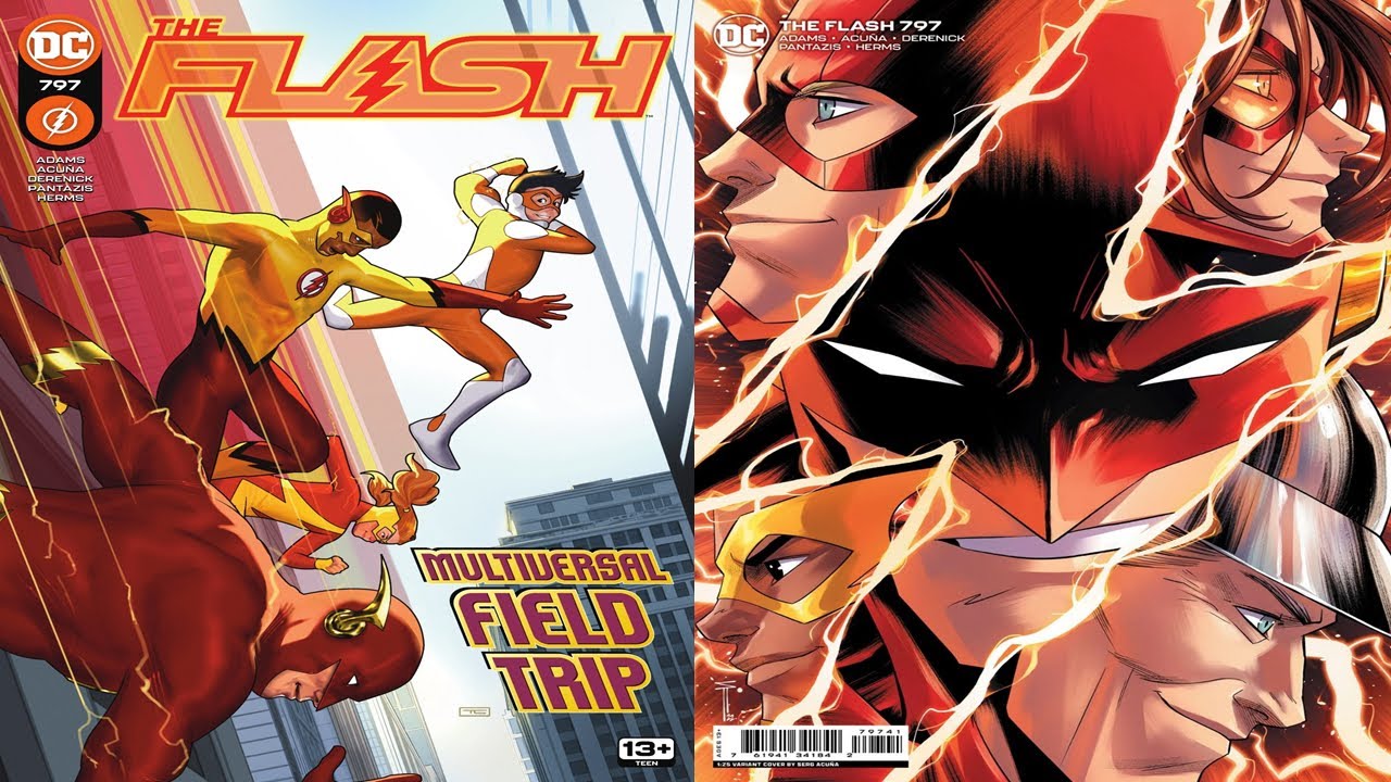 The Flash #797 (2023) "Misadventures in Babysitting" - YouTube
