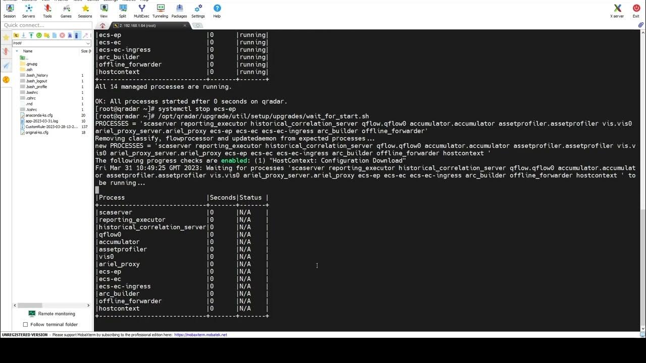 Section 13 - Working with the QRadar Console - Lecture 3: Troubleshooting Services - YouTube