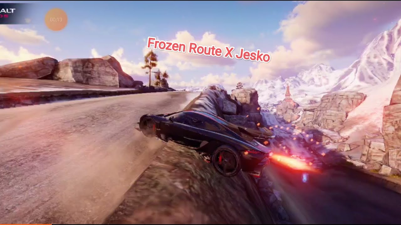 Frozen Route X Jesko | Asphalt 9 - YouTube