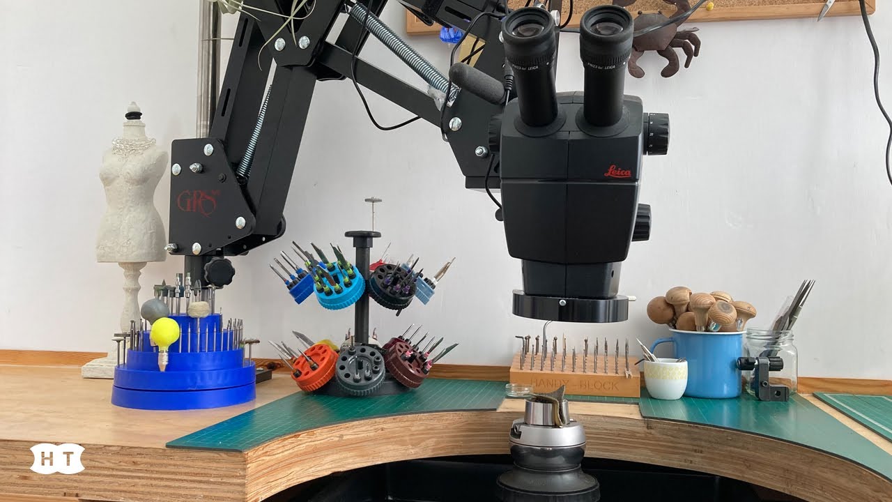 Diamond Setting Bench Tour - Annual Bench Cleaning Routine - YouTube