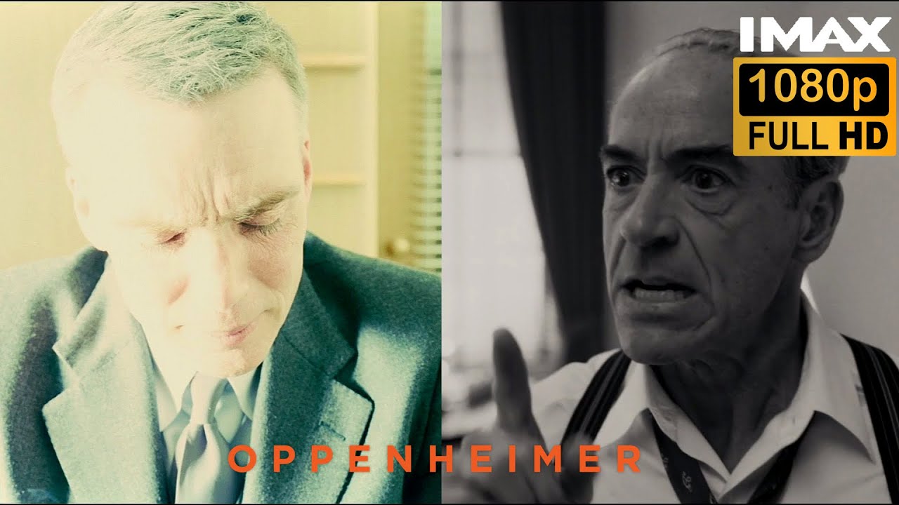 That Intense Scene | Oppenheimer IMAX FULL HD | Oppenheimer and Strauss ...