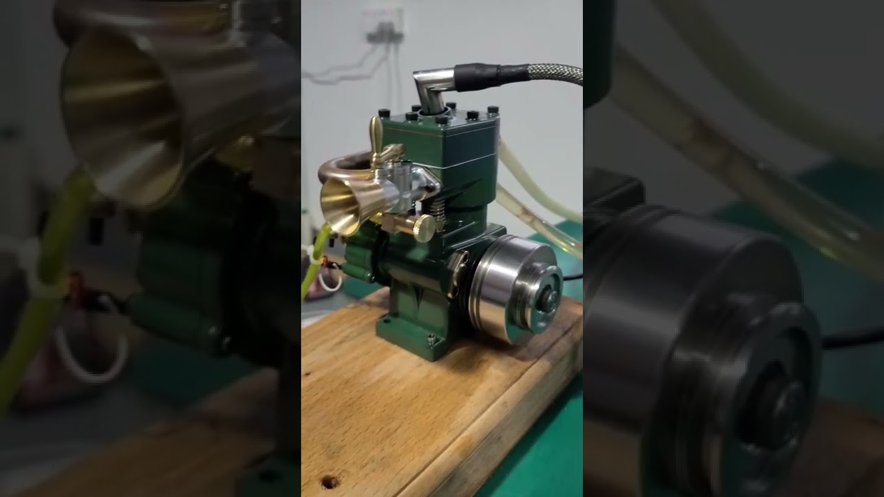 Whippet Engine Model Running Test - YouTube