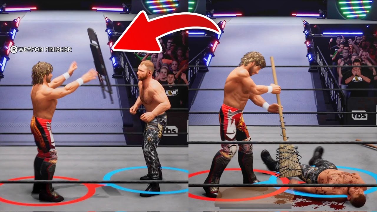 All Weapon Special Moves & Weapon Finishers | AEW: Fight Forever - YouTube