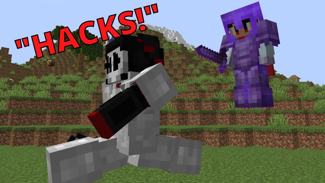 Joining Random Minecraft Servers But With Hacks... - YouTube
