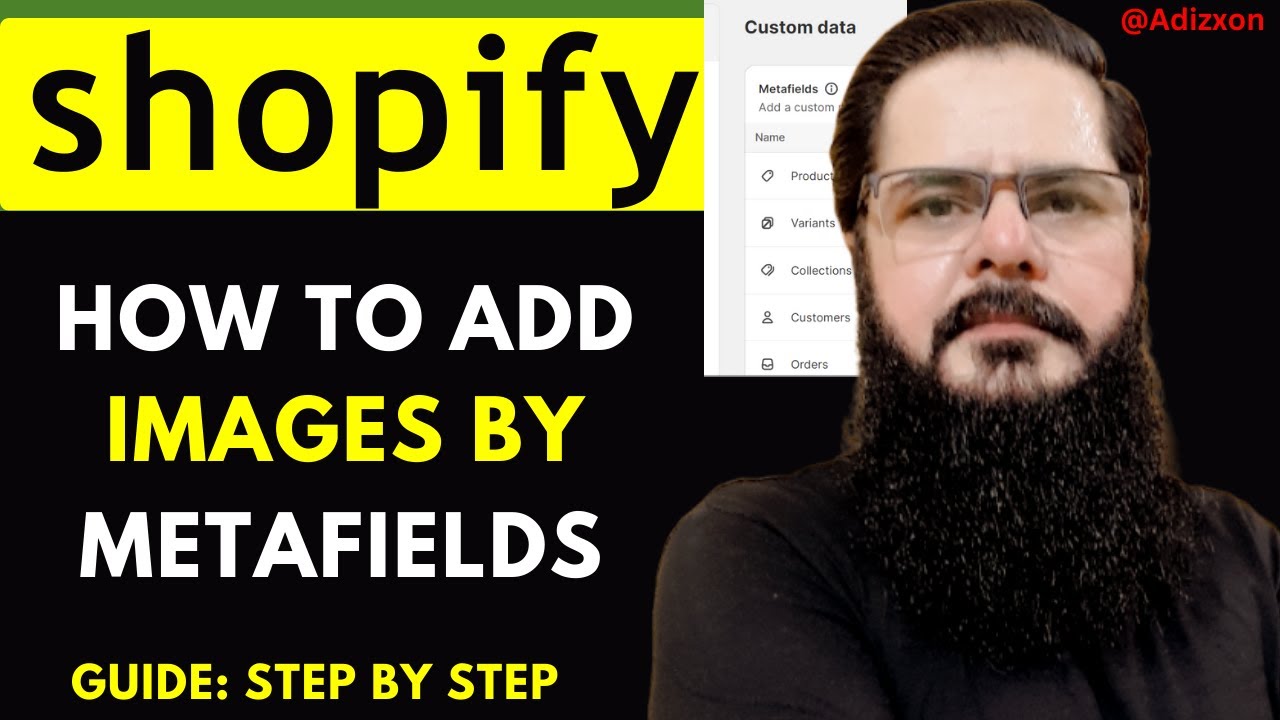 Metafield In Shopify How To Add Images By Metafields Lesson 17 Youtube