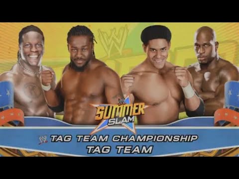 2012 August 19 - WWE Summerslam - Prime Time Players vs. Kofi & R-Truth ...