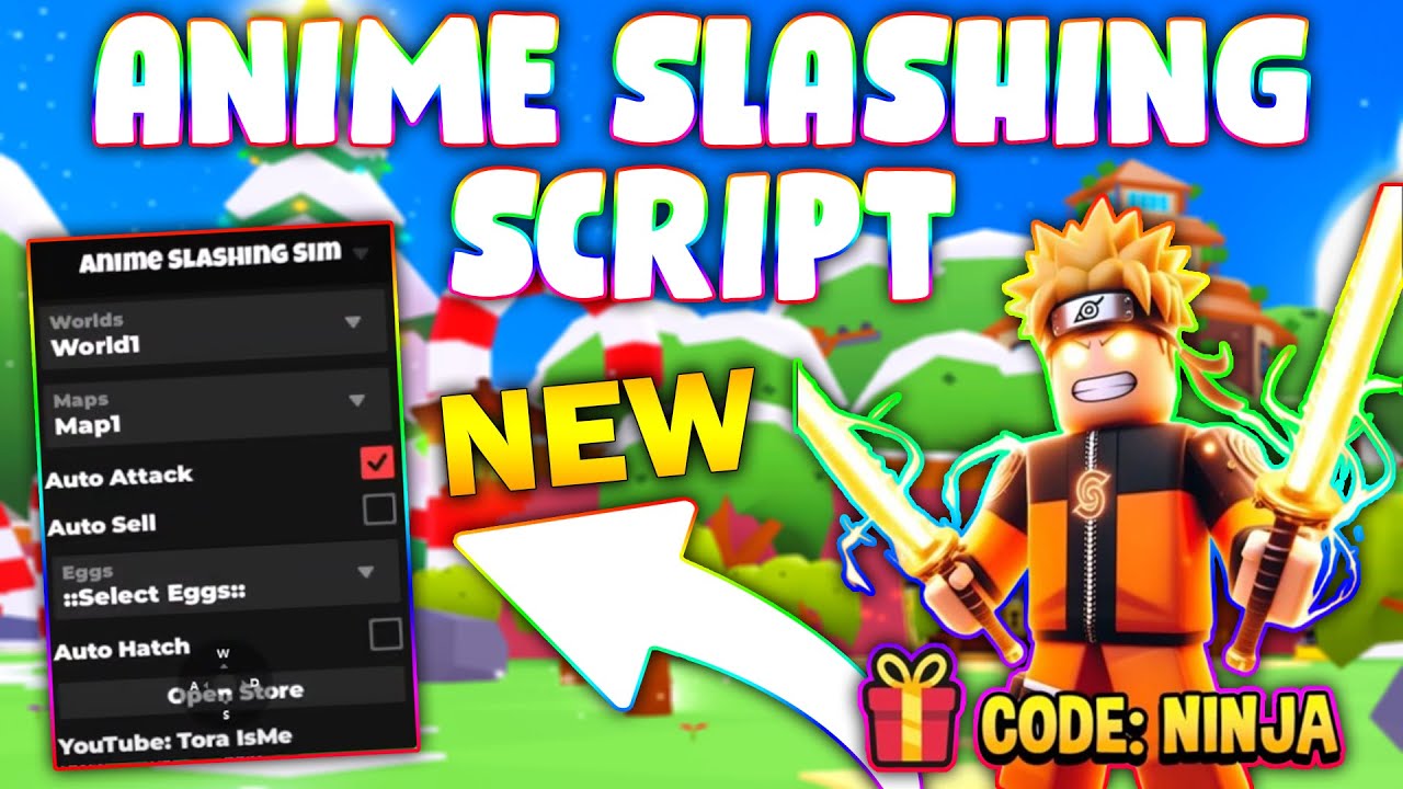 *NEW* Anime Slashing Simulator Script (PASTEBIN 2024) (HATCH EGG, AUTO ...