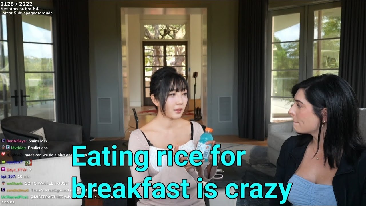 Julia ask Tanuki what they eat for breakfast in Japan - YouTube