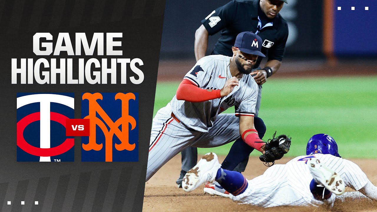 Twins vs. Mets Game Highlights (7/30/24) | MLB Highlights - YouTube
