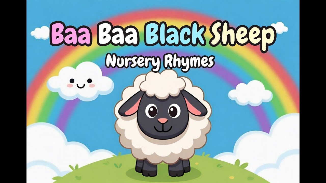 Baba Baba Black Sheep | Cute Nursery Rhyme for Kids | Tiny Tunes Kids ...