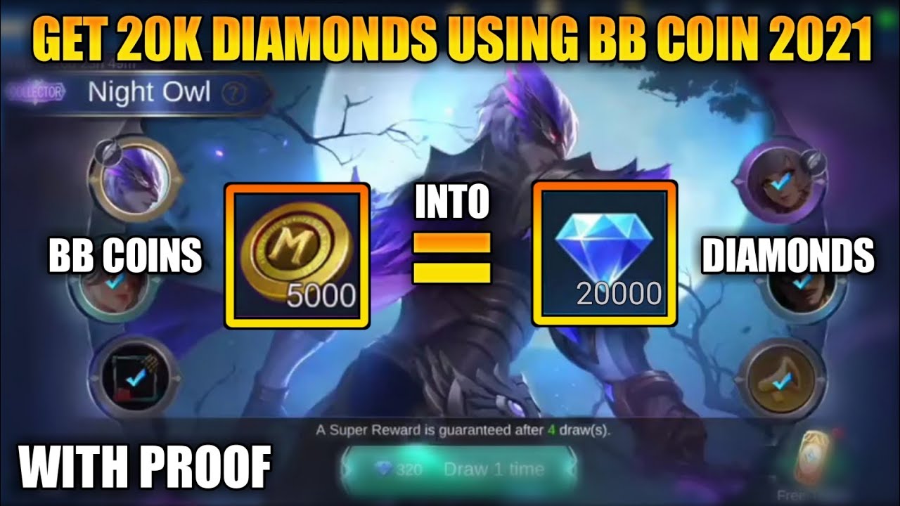 HOW TO GET 20K DIAMONDS USING BB COINS WITH PROOF | MOBILE LEGENDS ...