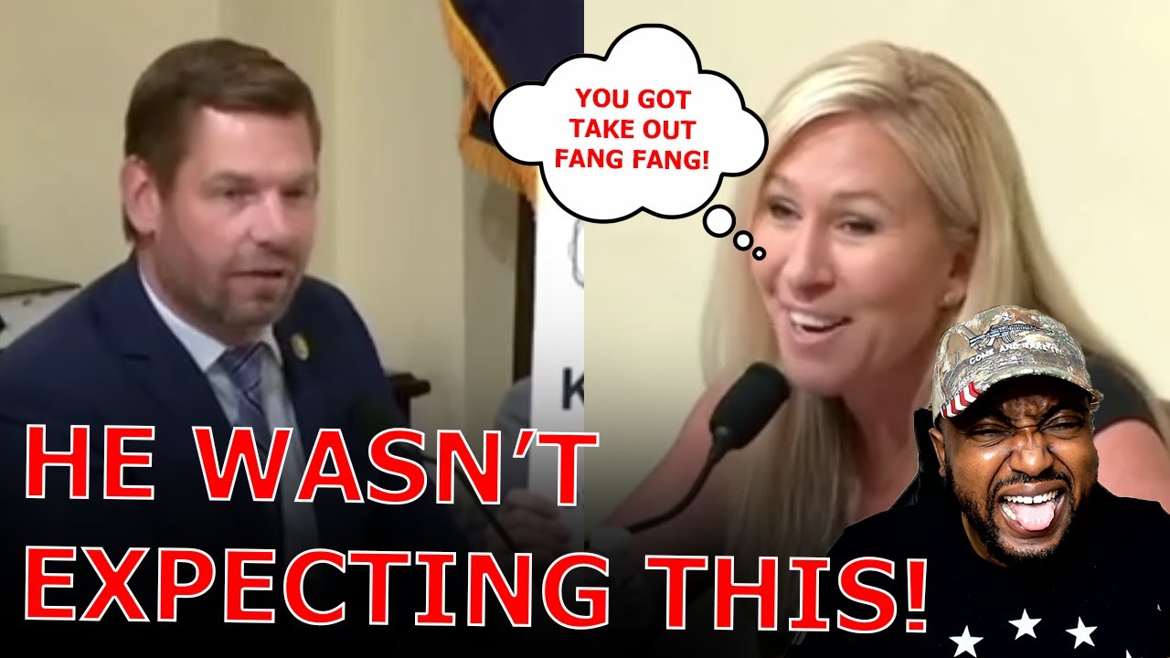 Marjorie Taylor Greene CONFRONTS Eric Swalwell For Clapping Chinese Spy ...