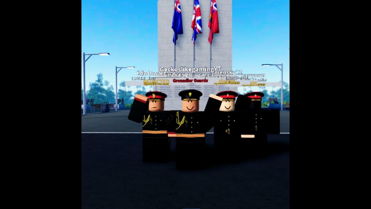 British Army Roblox. - YouTube