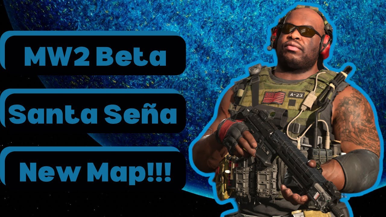 Call of Duty: Modern Warfare 2 Beta || Santa Seña New Map || I can’t ...