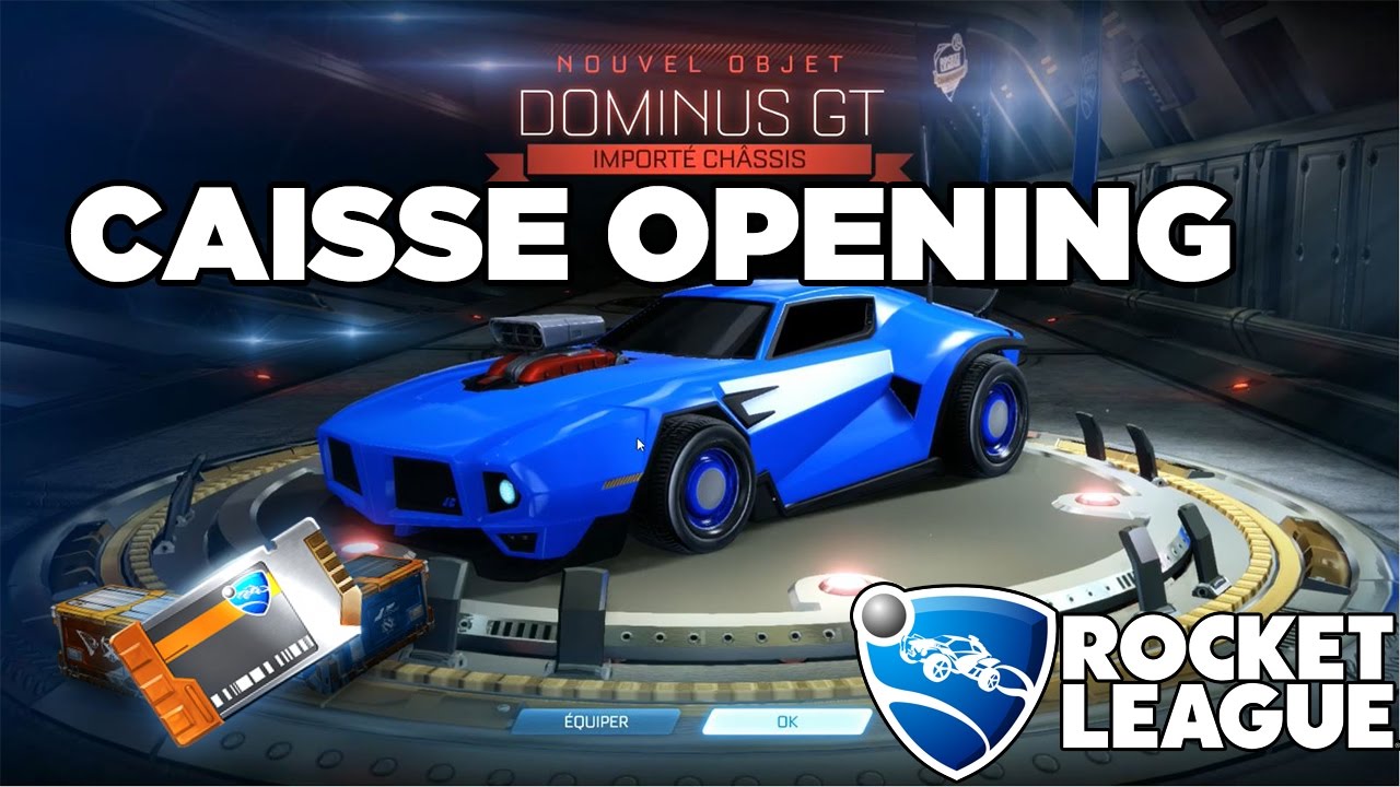 ROCKET LEAGUE CASE OPENING - JE SUIS EN PLS - YouTube