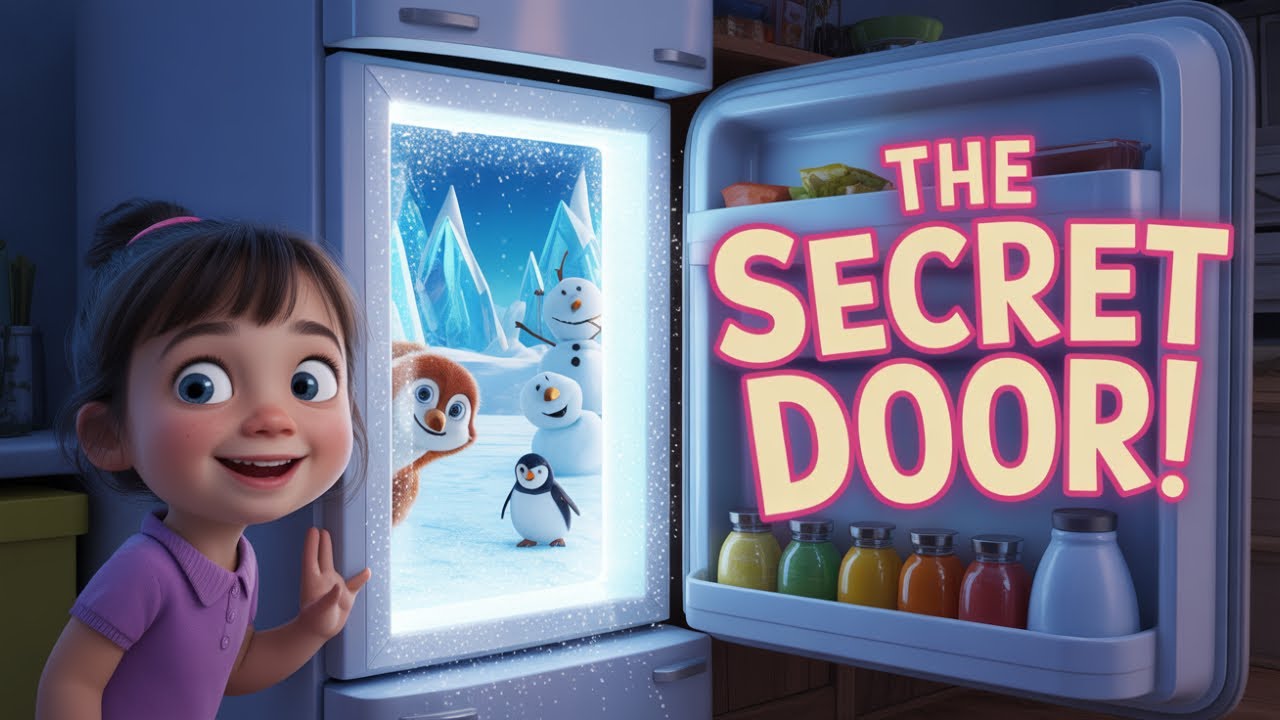 The Secret Door in the Fridge ️🚪 | Magical Kids Story - YouTube
