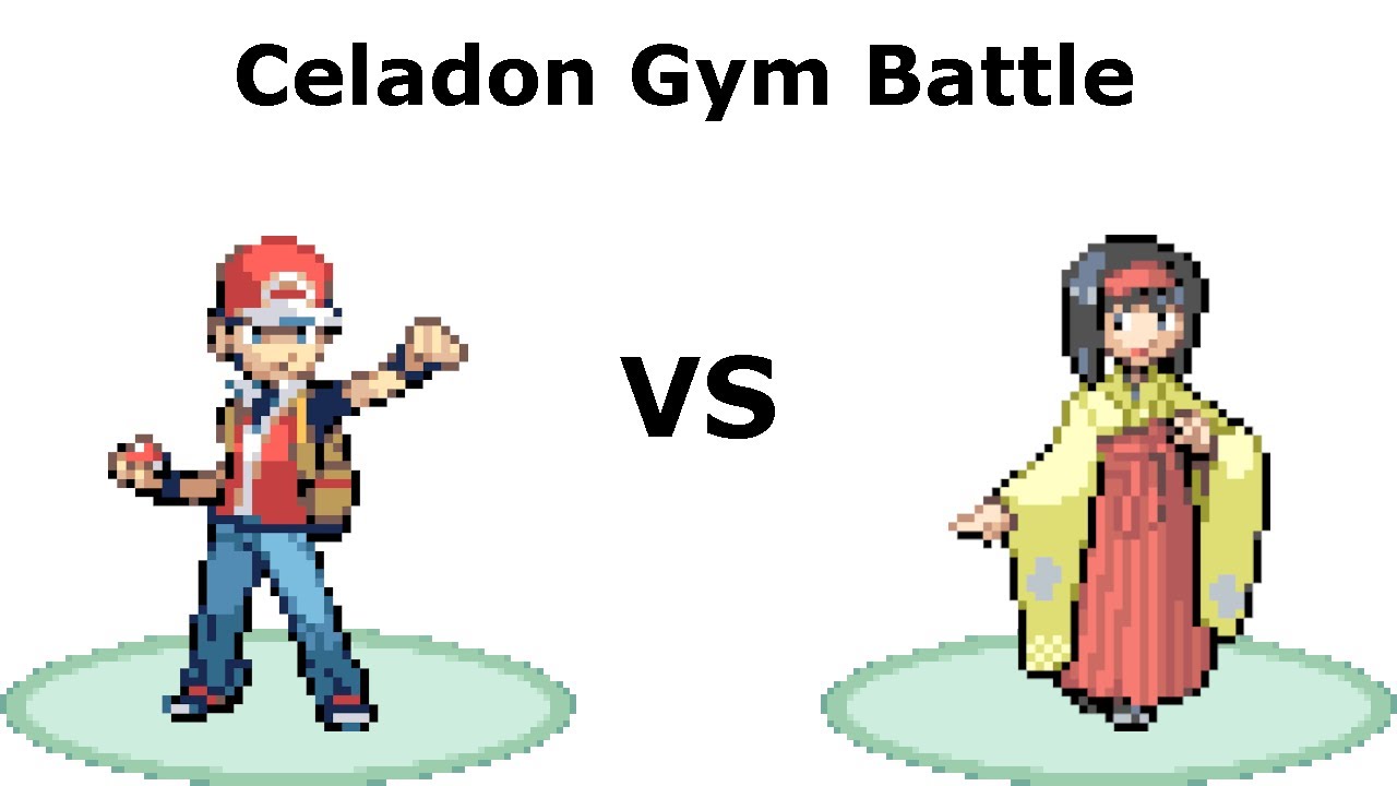 Battle Against Erika | 4th Gym Battle - Pokemon Fire Red - YouTube