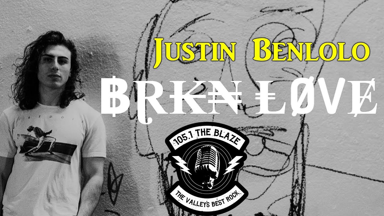 BRKN LOVE Justin Benlolo - Shot Down Acoustic | 105.1 The Blaze - YouTube