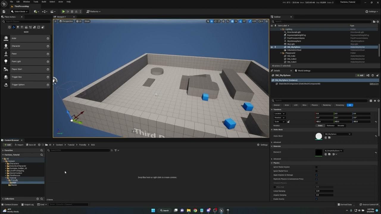 Unreal Engine 5 Tutorial - Making Factions with ZERO code - YouTube