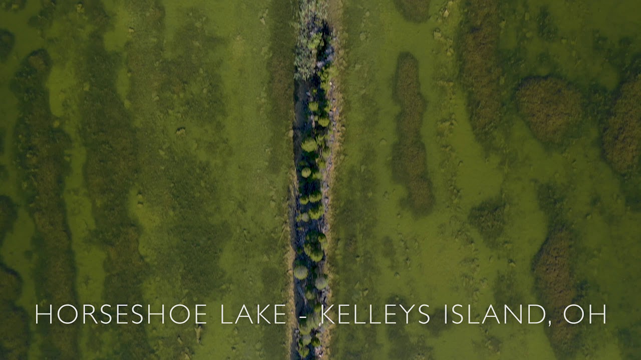 Horseshoe Lake in the East Quarry - Kelleys Island, Ohio - YouTube