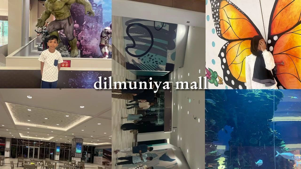 Spending the evening at Dilmunia Mall - YouTube