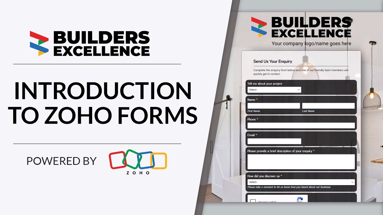 Introduction to Zoho Forms for Builders - YouTube