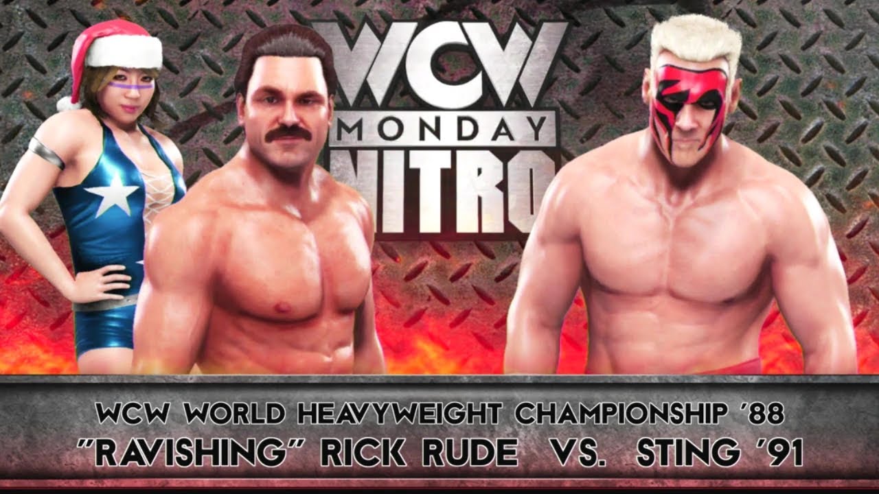WWE 2K19 | "Ravishing" Rick Rude vs. "The Man" Sting - YouTube