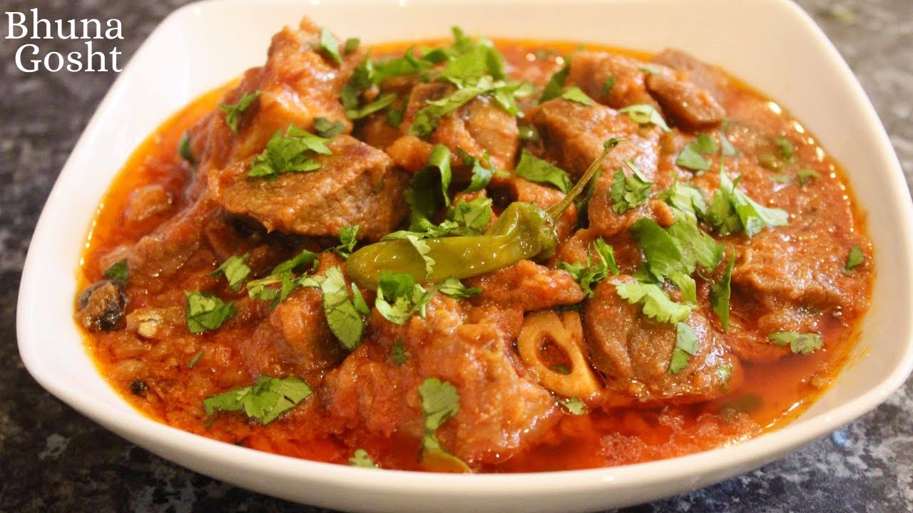 Pakistani Bhuna Gosht Recipe | Bhuna Gosht Recipe | Neelo's Kitchen ...