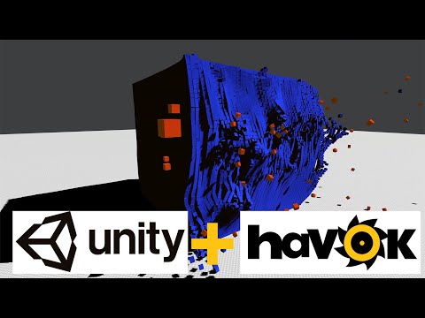 Unity Havok Physics - Cube Shooter Test - YouTube