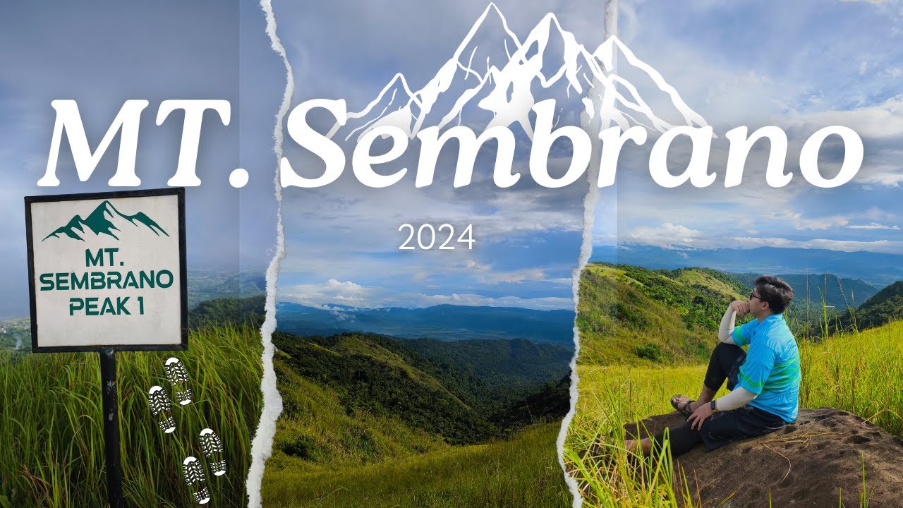 Hiking Mount Sembrano: Epic Views & Adventure! | FOR BEGINNERS??? - YouTube