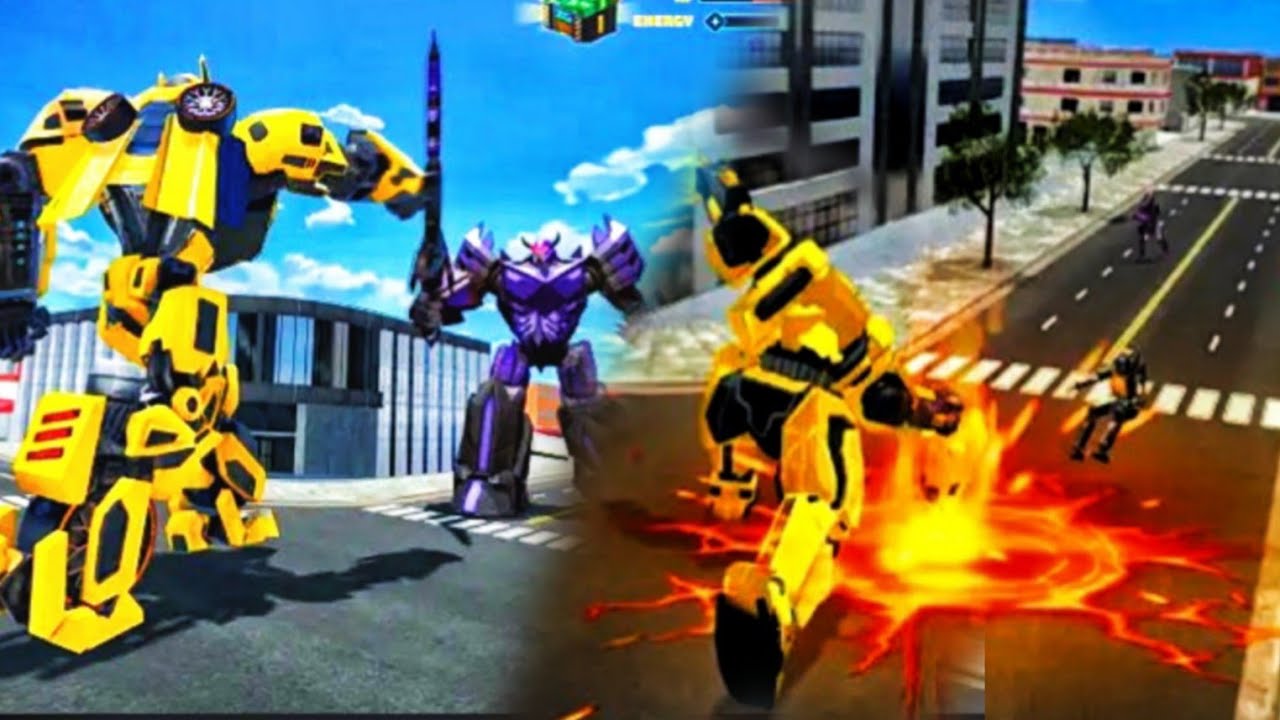 FLYING POLICE ROBOT ll CAR TRANSFORMATION IN ROBOT ll - YouTube