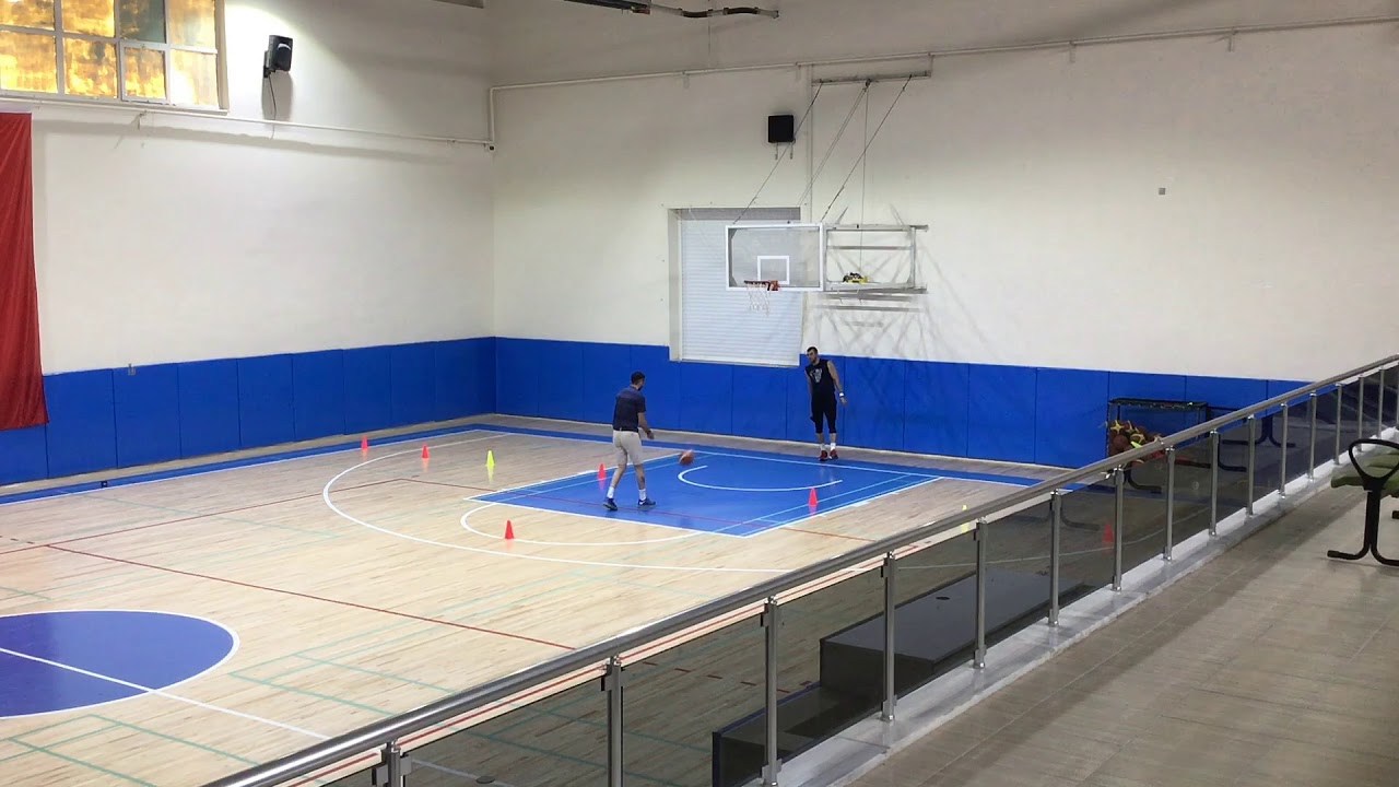 Basketball Defensive Slides Workout - YouTube