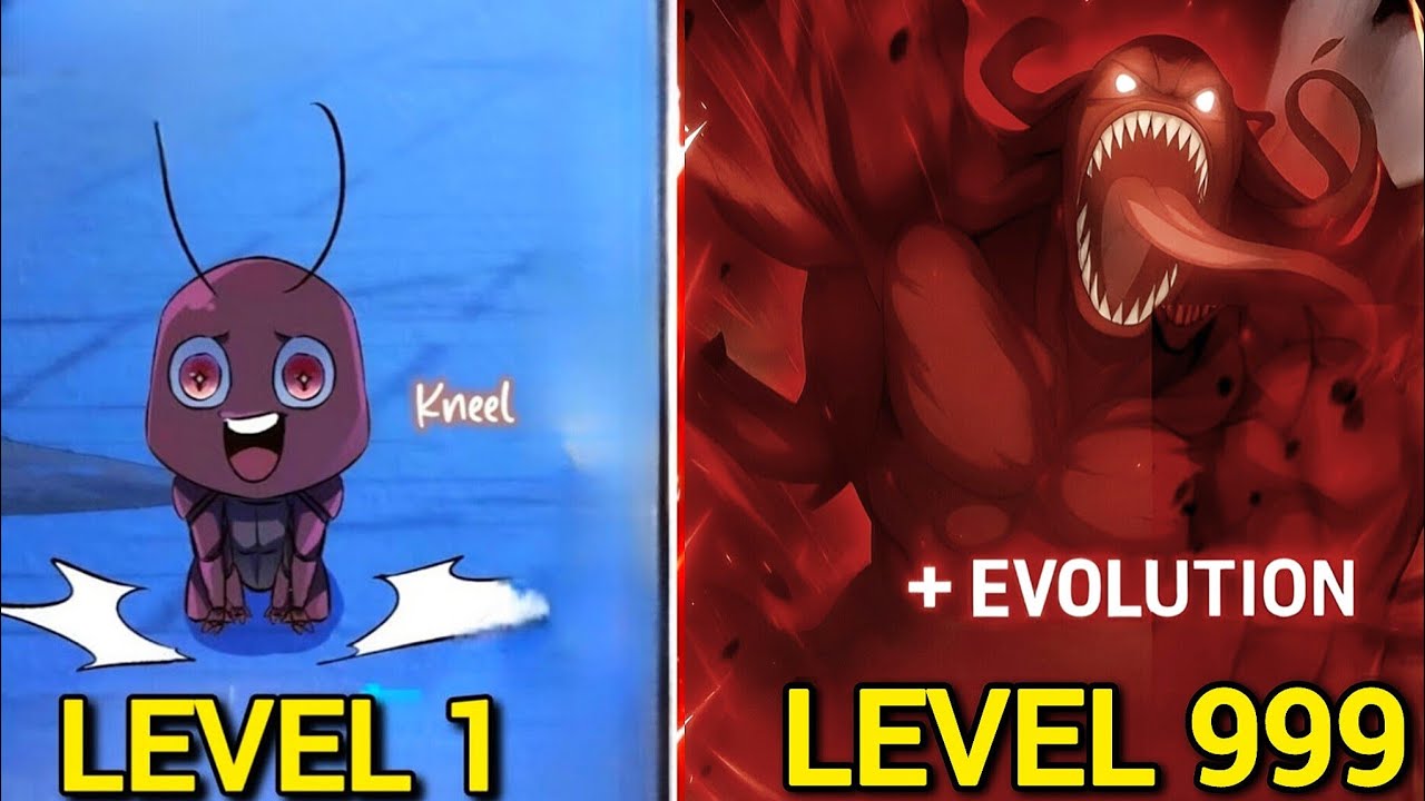 He gets Reincarnated as a Cockroach with Level Up System & Becomes ...