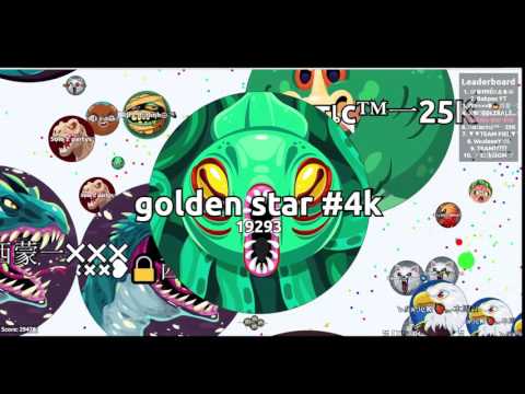 Agar.io Guest Video by Golden Star - 99k Mass Takeover?!?