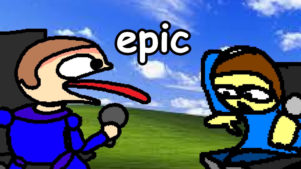 Doug and Dave but awesome's epic battle!!!!! (FNF/D&B:GAE shitpost ...