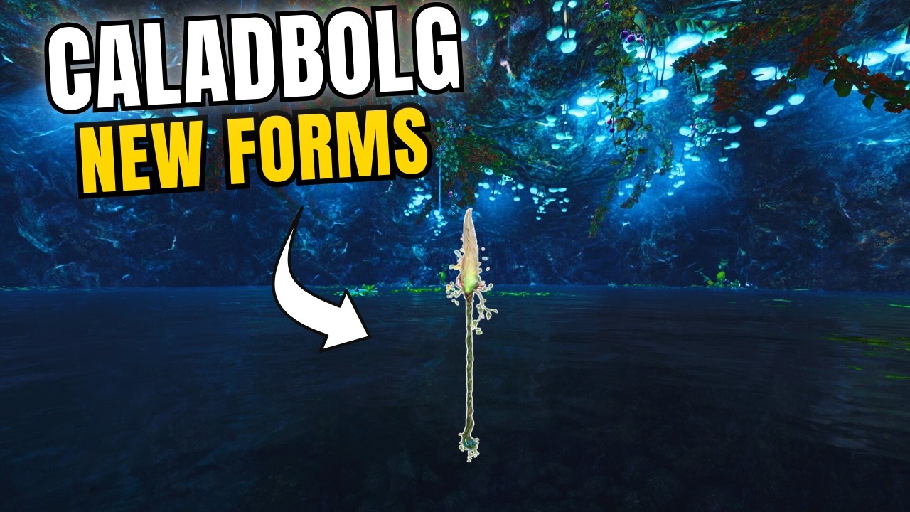 GW2 Caladbolg New Forms - Spear & Staff (Janthir Wilds) - YouTube