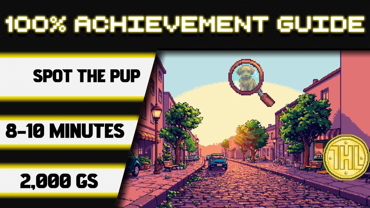 Spot The Pup 100% Achievement Walkthrough * 2000GS in 8-10 Minutes ...