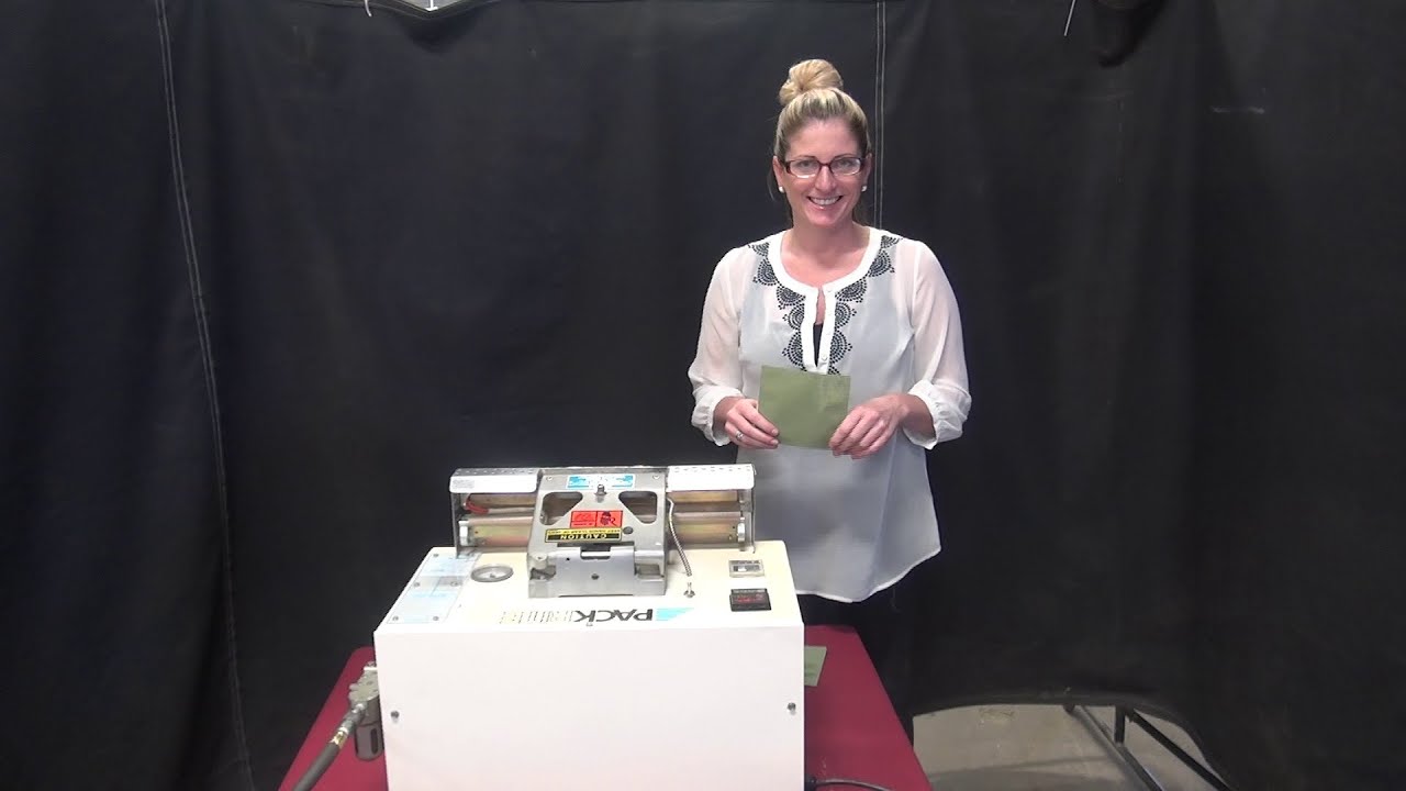 Pack Rite Model RTP-1F - YouTube