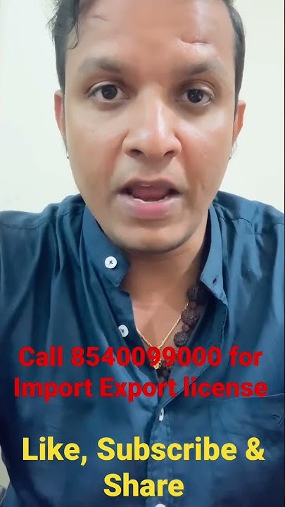 How to surrender Import Export license, How to cancel import export code, Call 8540099000 - YouTube
