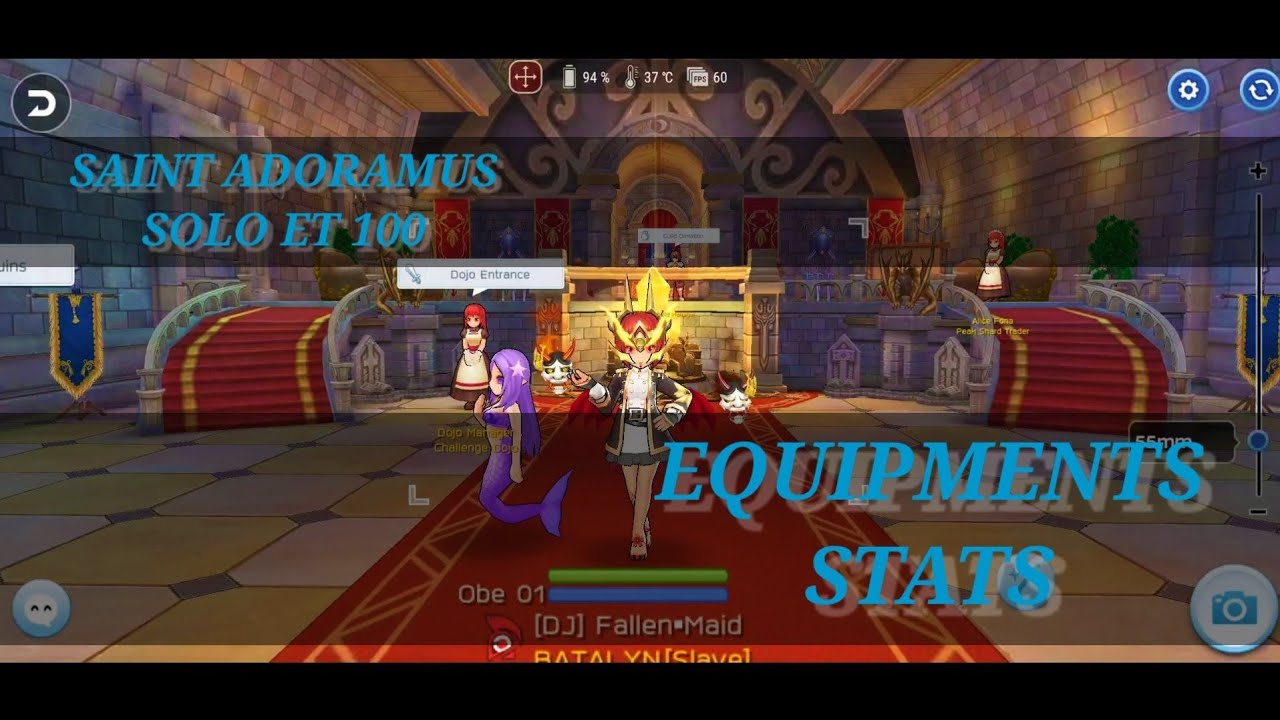 RAGNAROK MOBILE SAINT ADORAMUS - YouTube