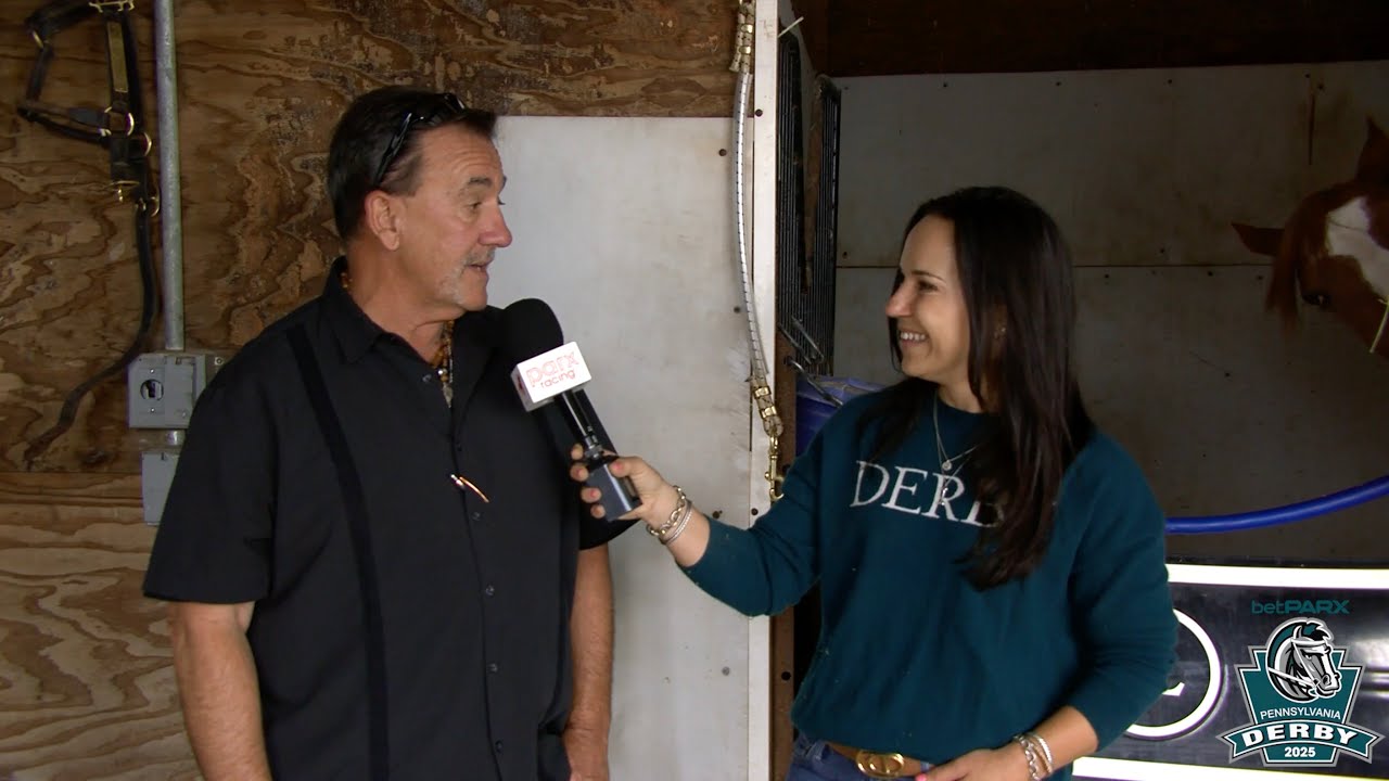 Trainer Lou Linder, Jr. Talks His 2 Horses Running in the 2025 betPARX ...