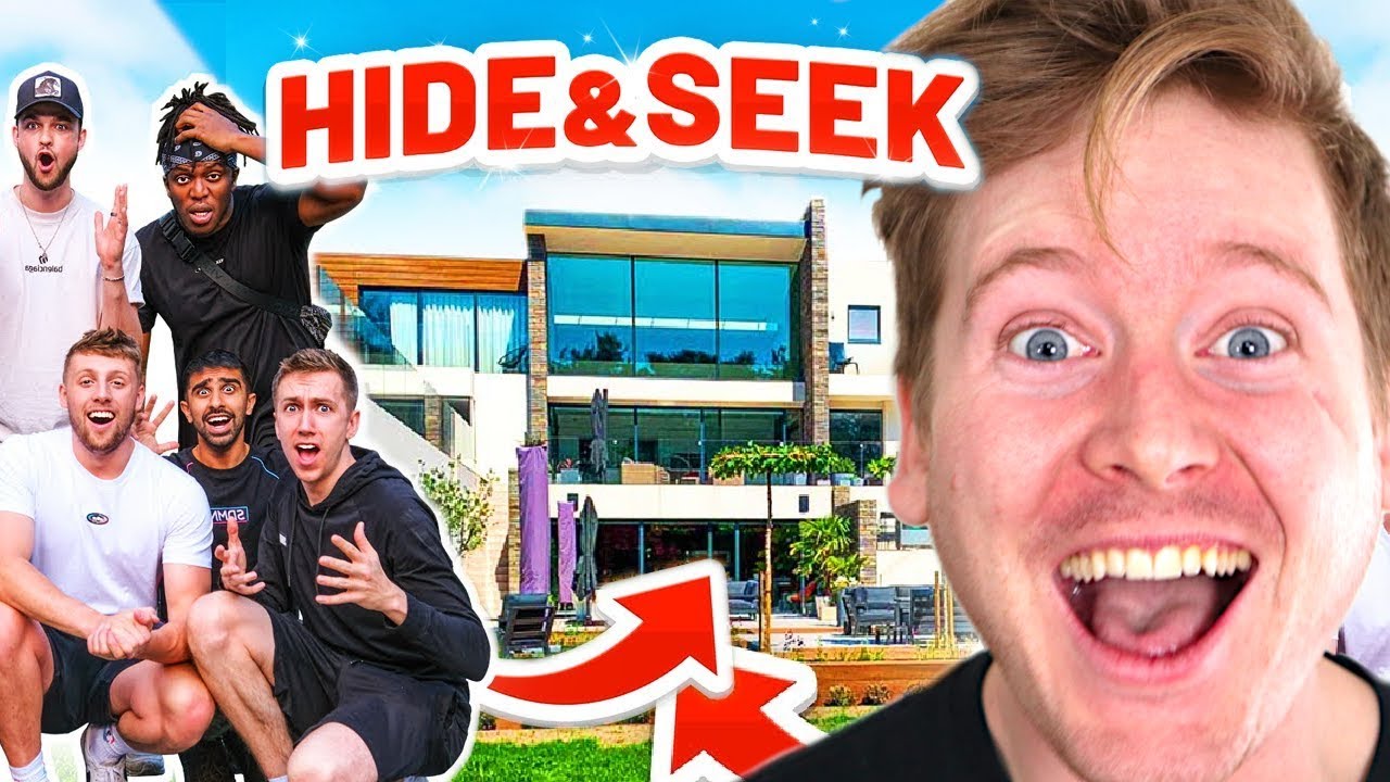 SIDEMEN HIDE AND SEEK IN THE MOST EXPENSIVE HOUSE IN LONDON REACTION ...