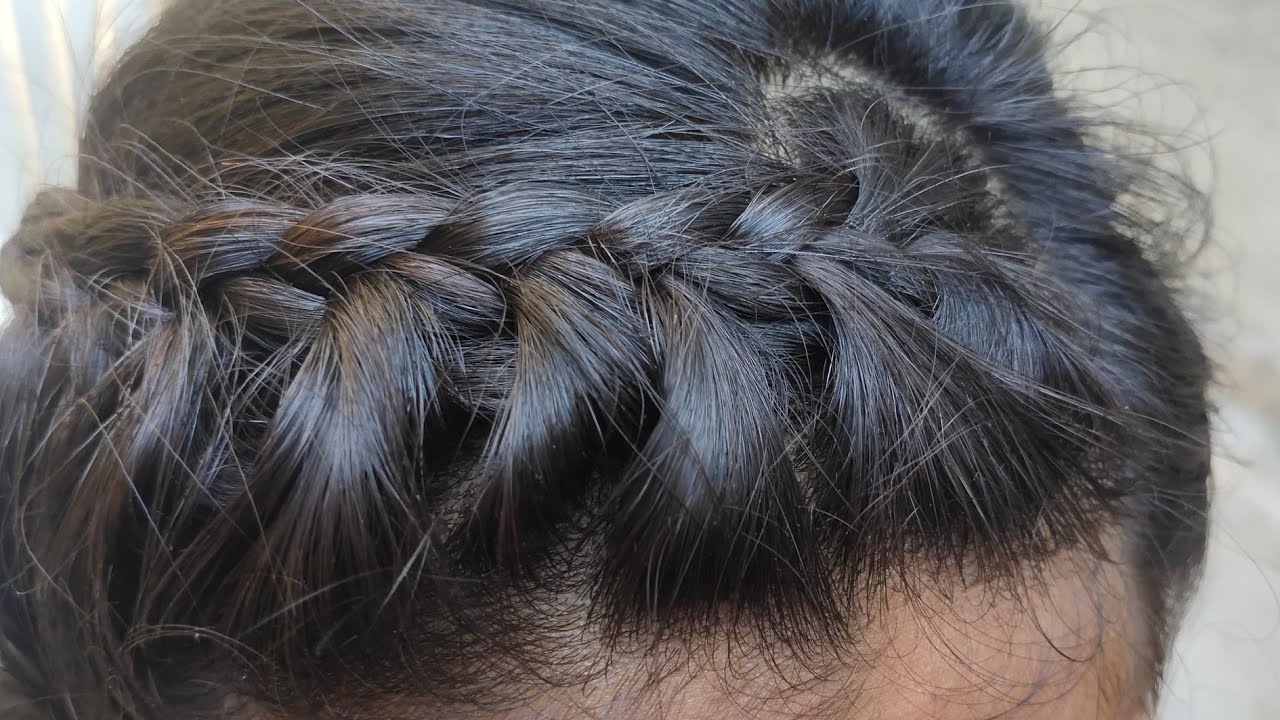 French Braids | Sagar Veni | Front look Hairstyle | 2 minutes Hairstyle ...