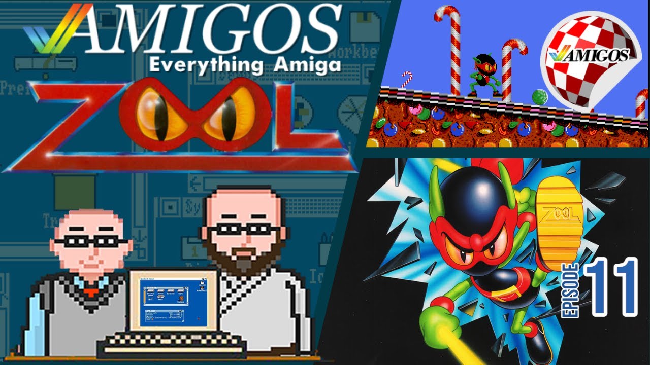 Zool Review | Commodore Amiga | Amigos: Everything Amiga Podcast 11 ...