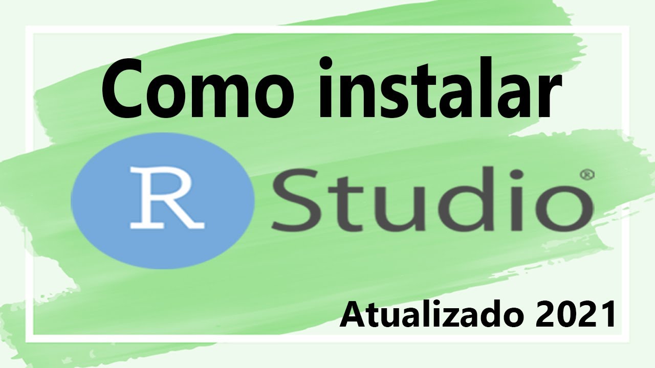 Como instalar o R Studio - YouTube