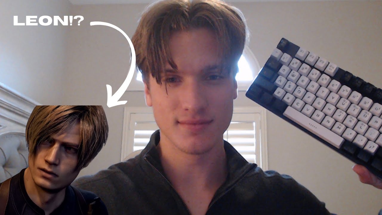 ASMR - LEON KENNEDY'S TWIN - KEYBOARD SOUNDS - YouTube