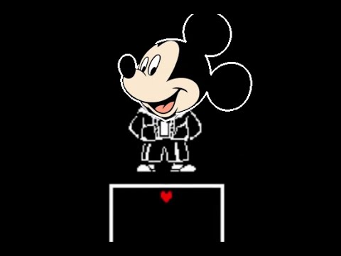 Mickey Mouse plays Undertale -Undertale- - YouTube