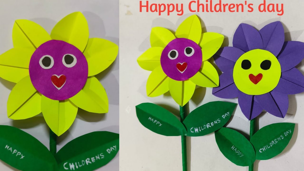 Childrens day craft ,childrens day art and craft ideas children's day ...