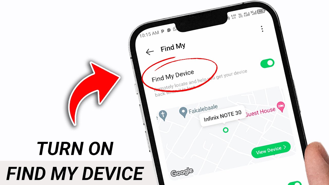 How to Turn on Find my Device on Android Phone - Infinix - YouTube